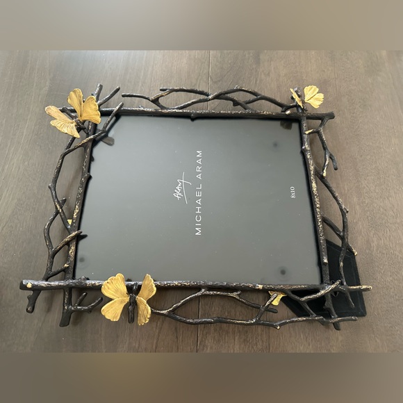 Michael Aram | Accents | Michael Aram Gold And Black Branch Frame 8x ...